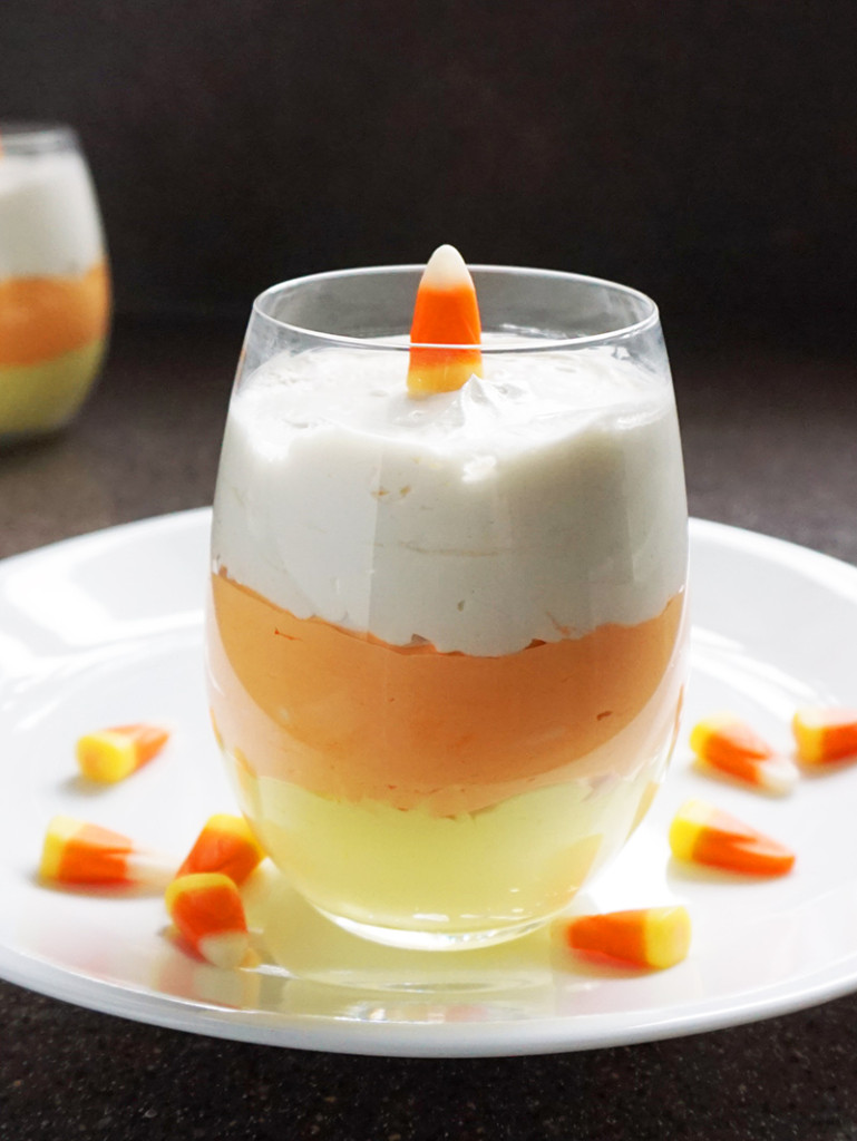 Candy corn cheesecake mousse | Bijoux & Bits