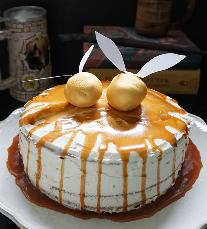 Harry Potter-inspired butterbeer cake | Bijoux & Bits