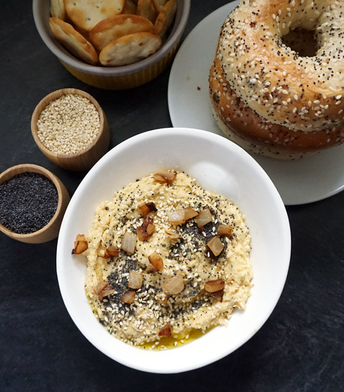 Everything bagel hummus | Bijoux & Bits