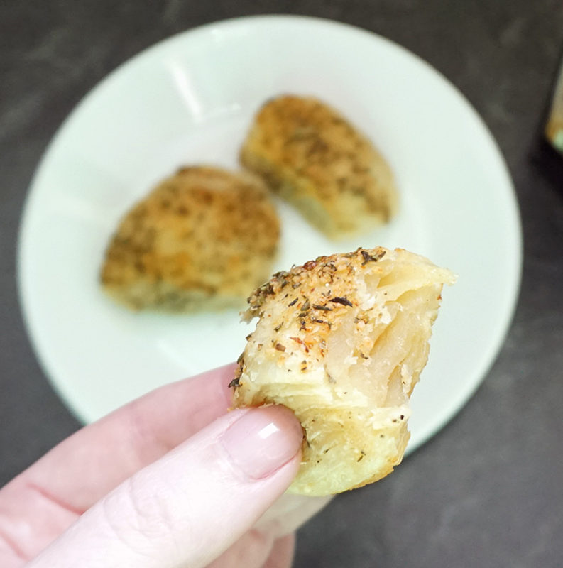 Garlic Parmesan puffs as seen on @bijouxandbits #garlic #pastry ...