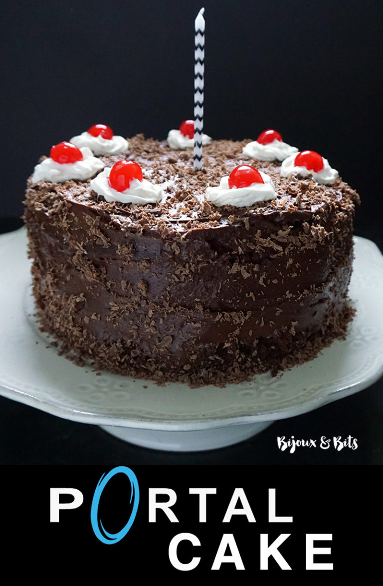 Portal cake recipe | Bijoux & Bits