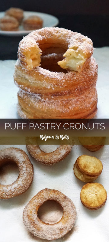 Easy puff pastry cronuts | Bijoux & Bits